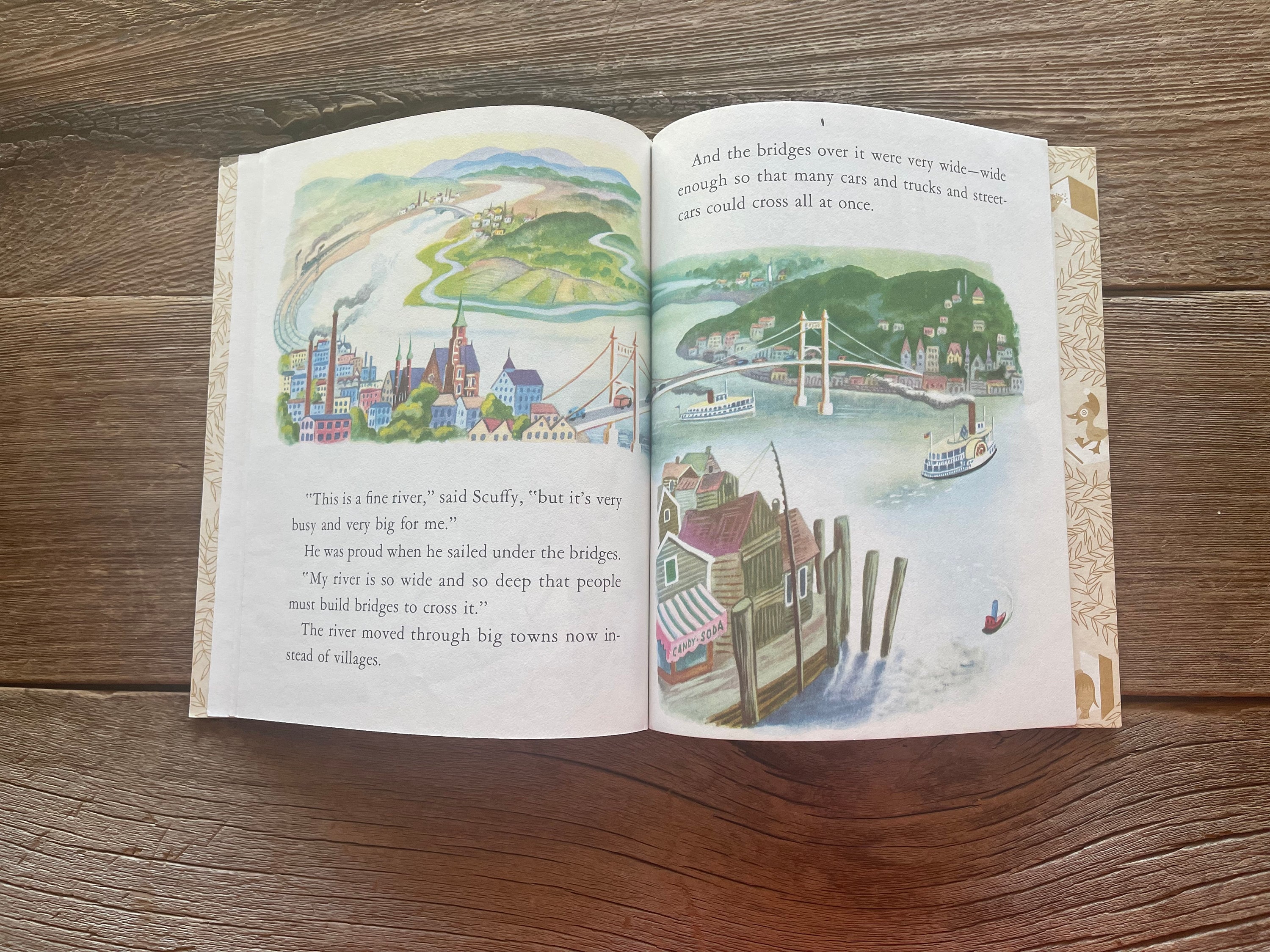Scuffy the Tugboat // A Little Golden Book // 1974 // Gertrude - Etsy