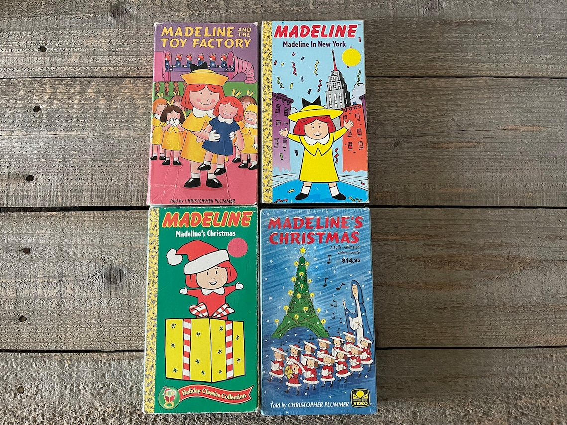 Madeline VHS Movies // You Choose // 1990's // Based on - Etsy
