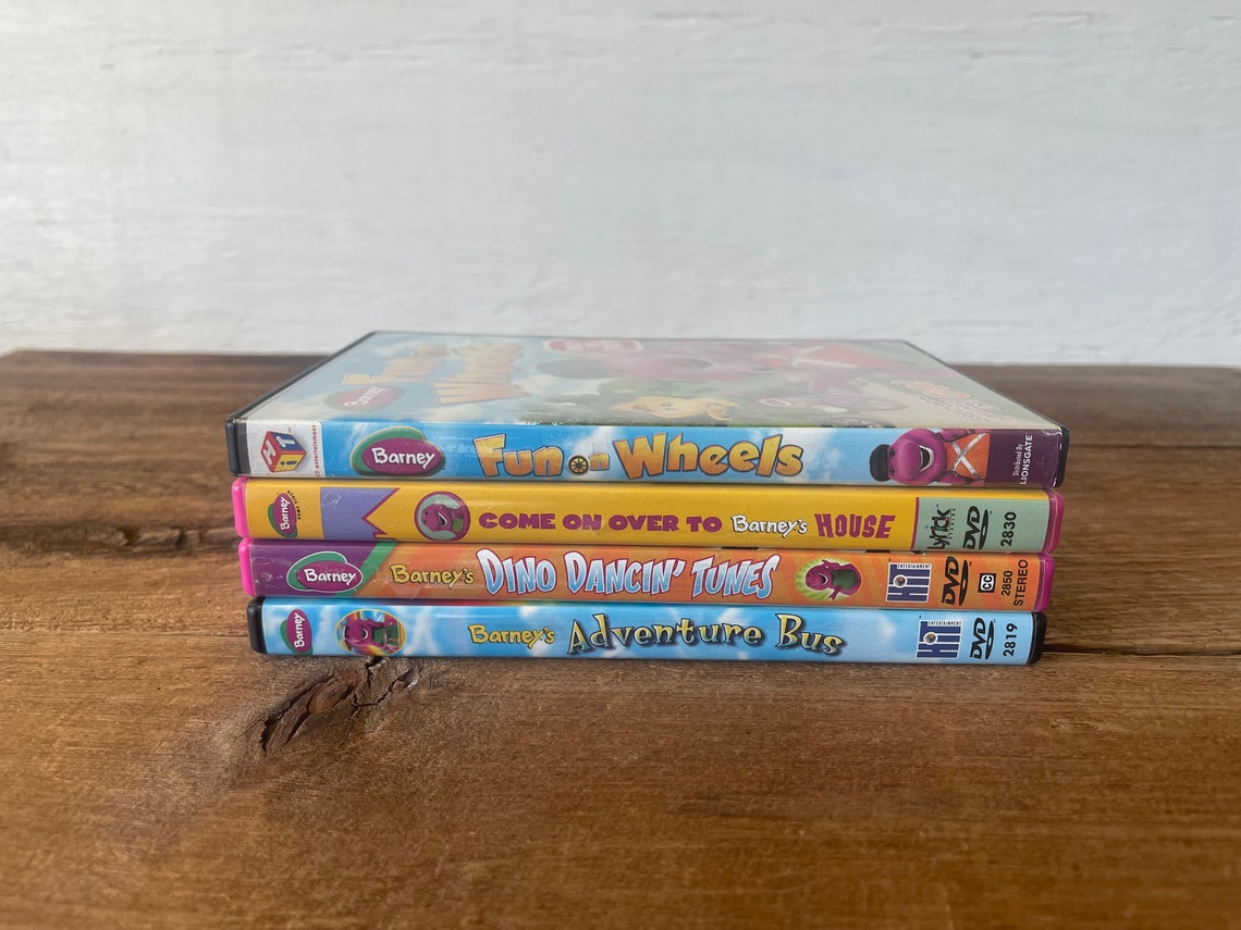 You Choose Vintage Barney DVDS // You Choose // Early - Etsy Canada