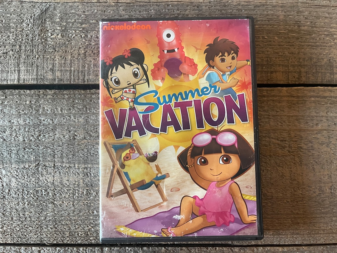 Nickelodeon Summer Vacation Dvd Dora The Explorer Blues Clues Yo