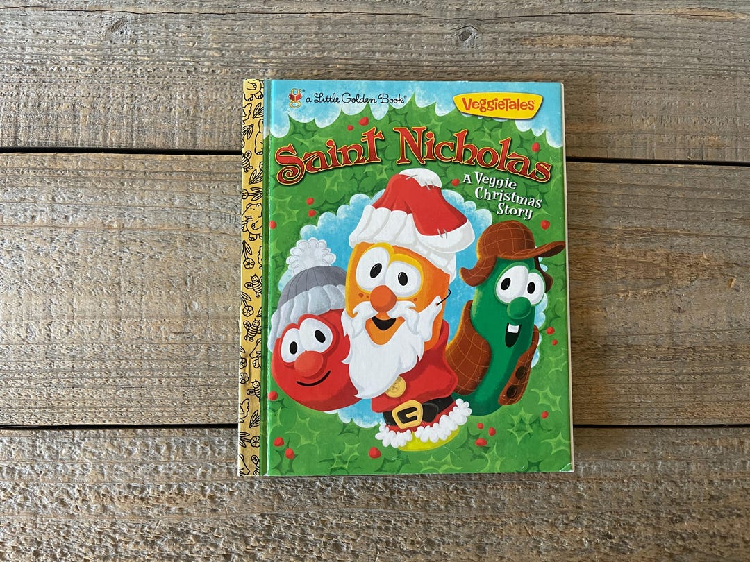 Saint Nicholas: A Veggie Christmas Story - Veggietales Little Golden ...