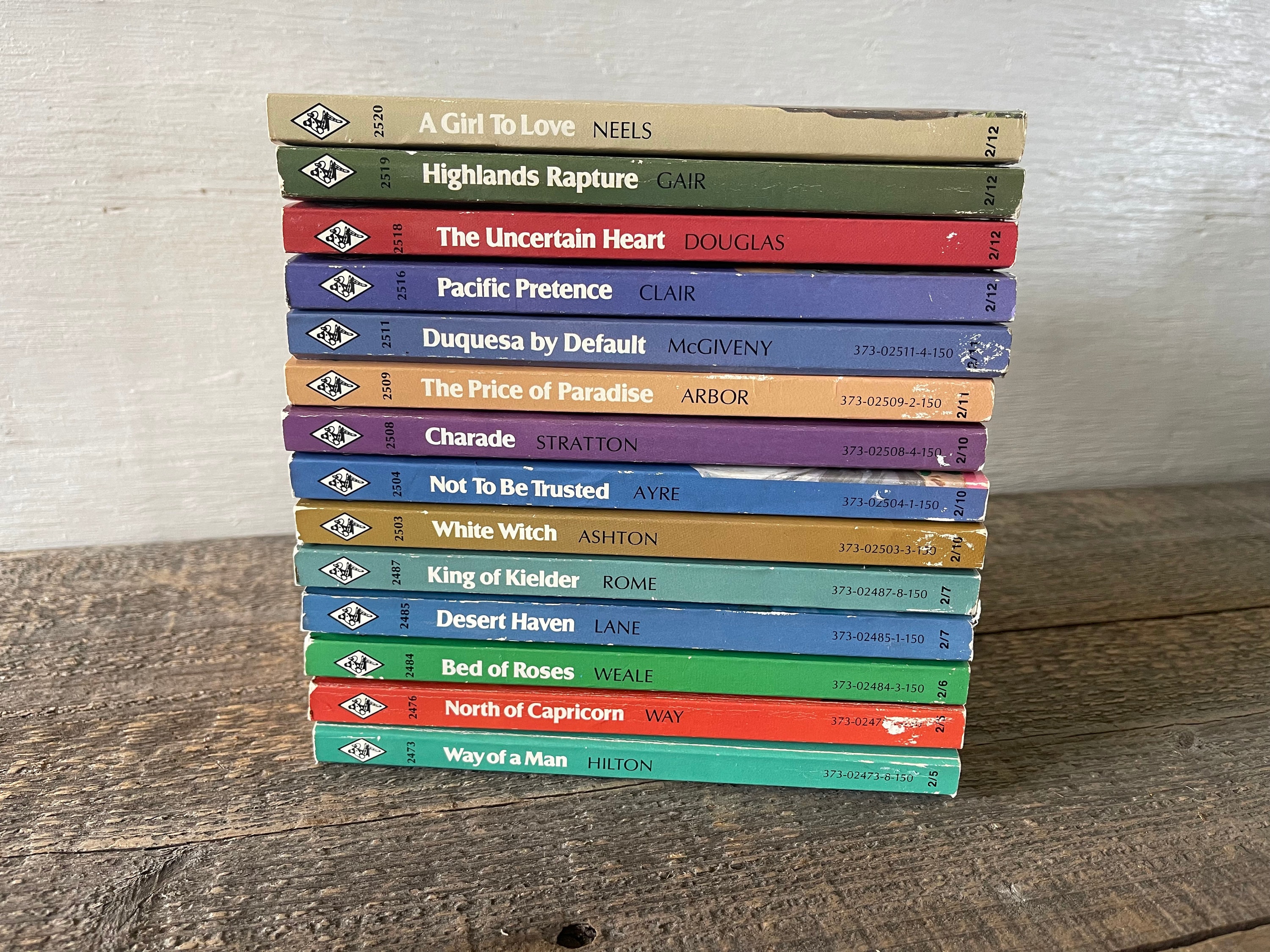 Vintage 1980's Harlequin Romance Novels // You Choose // Paperback ...