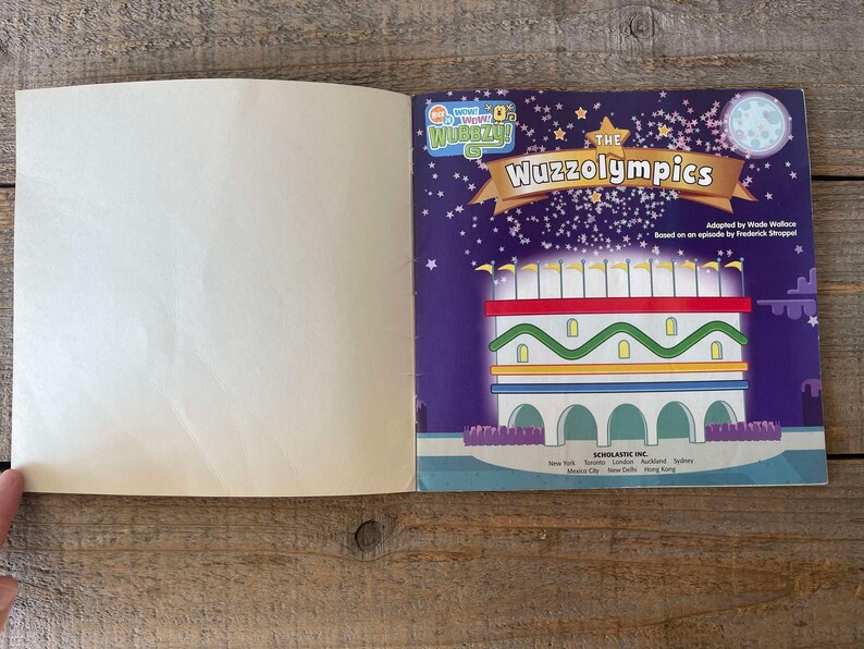 Wow! Wow! Wubbzy! "the Wuzzolympics" Nick Jr. Book - Etsy