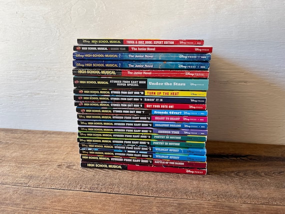 High School Musical Books // You Choose // Based on Disney - Etsy