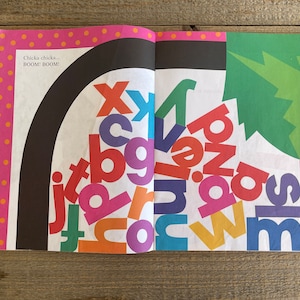 Chicka Chicka Boom Boom // 1991 Scholastic Paperback Book // Bill ...