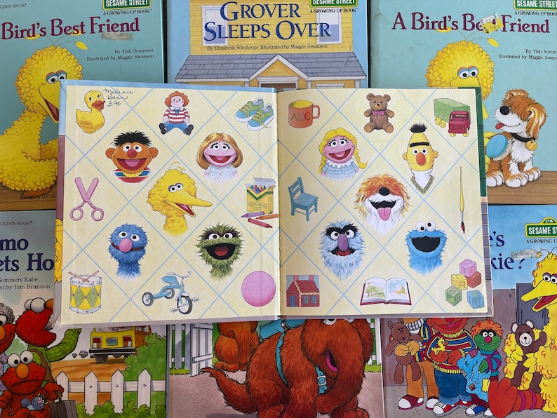 Hardcover Sesame Street Books // You Choose // Hardcover - Etsy