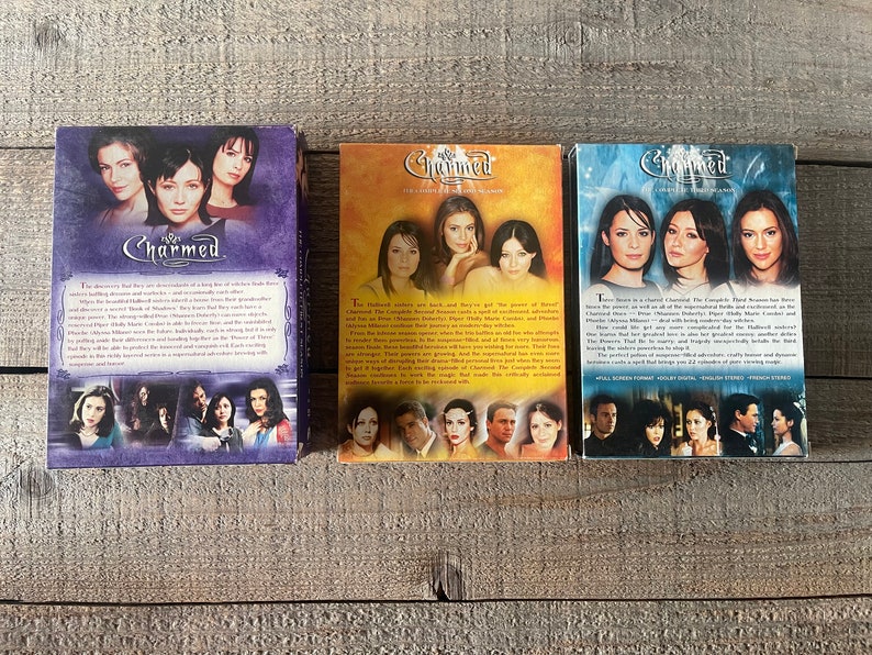 Charmed Season Dvds // You Choose // 1990's, Early 2000's // Alyssa Milano, Shannen Doherty ...