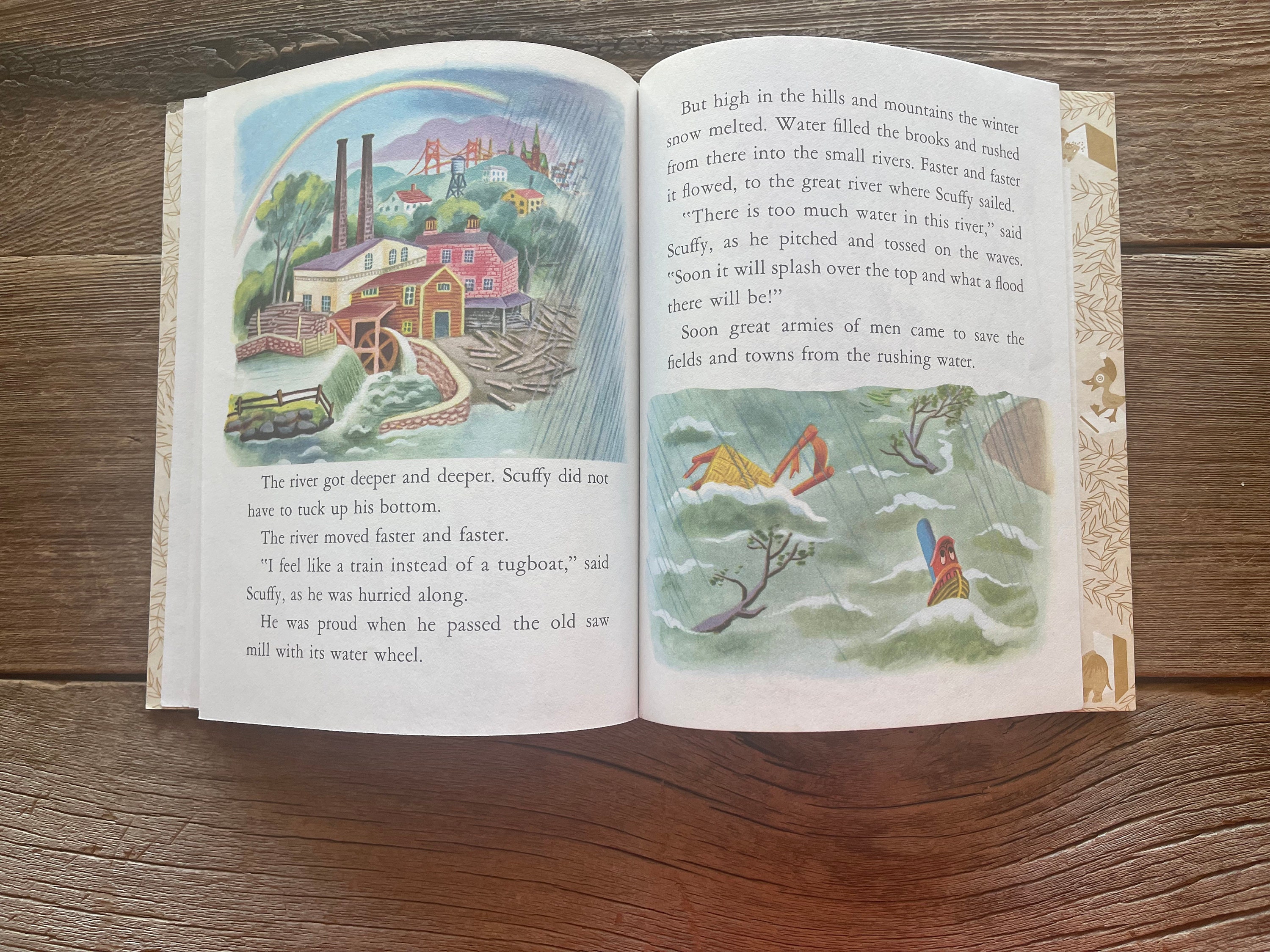 Scuffy the Tugboat // A Little Golden Book // 1974 // Gertrude - Etsy