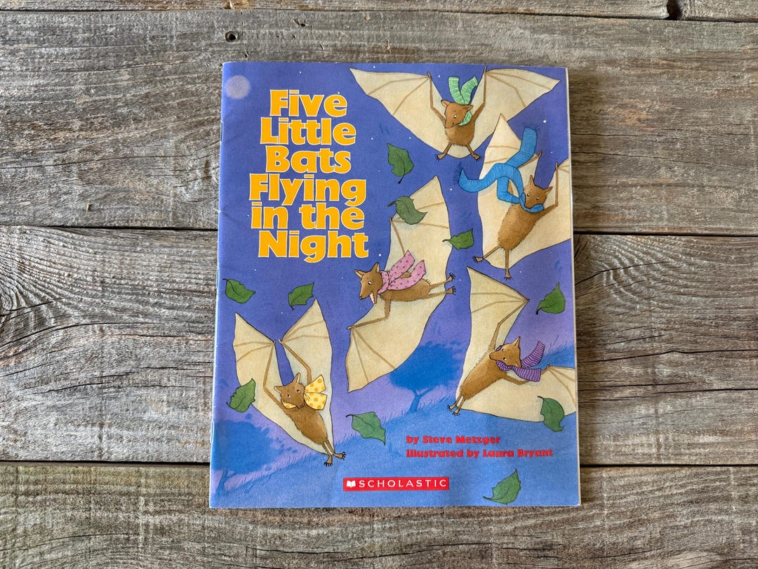 Five Little Bats Flying in the Night by Steve Metzger, 2004 Paperback ...