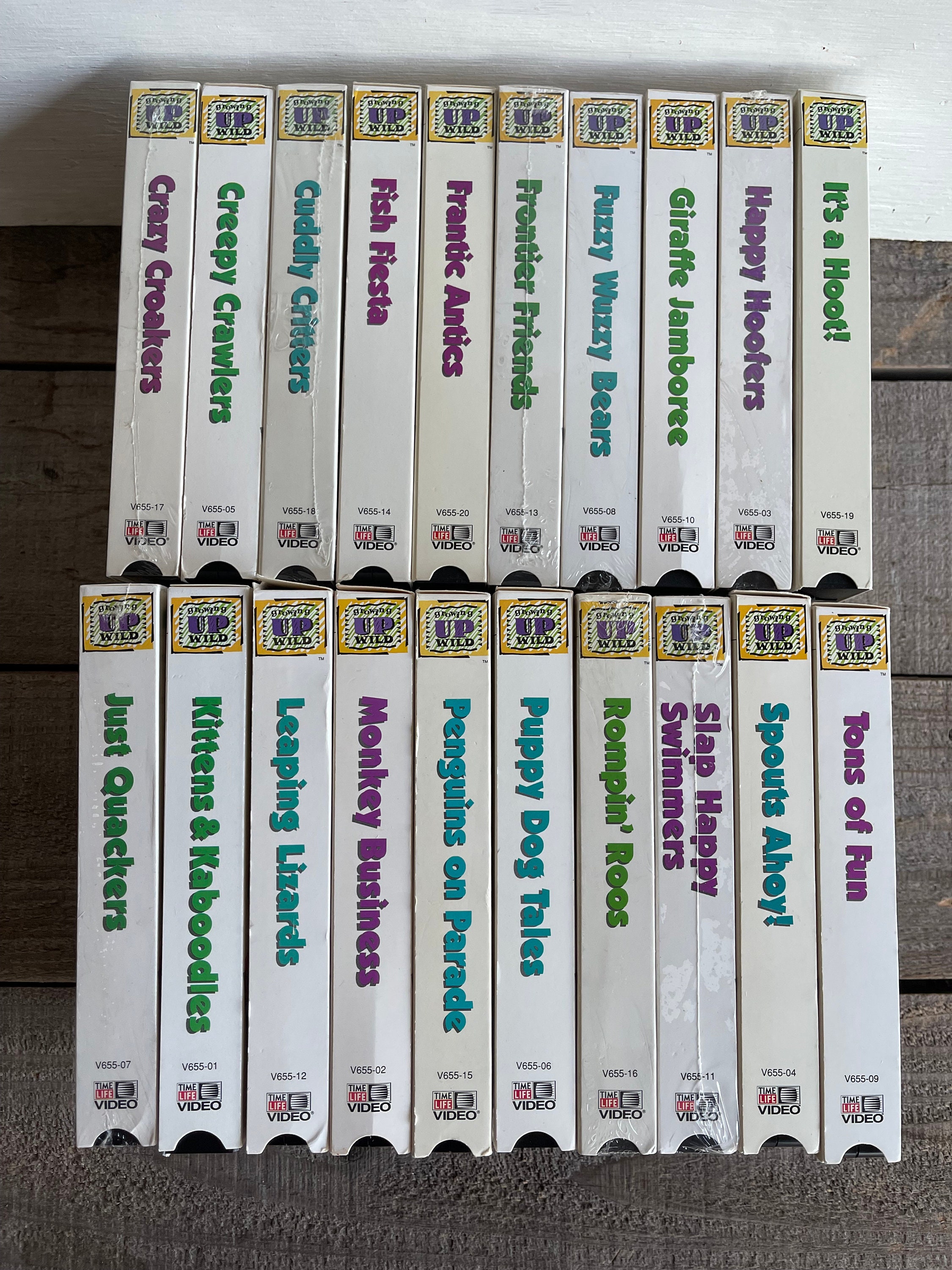 Growing up Wild Series 1990's VHS Movies // You Choose // - Etsy