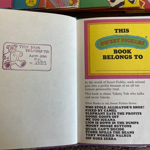 Sweet Pickles Book: Weekly Reader, 1977 Children's Story - You Choose ...