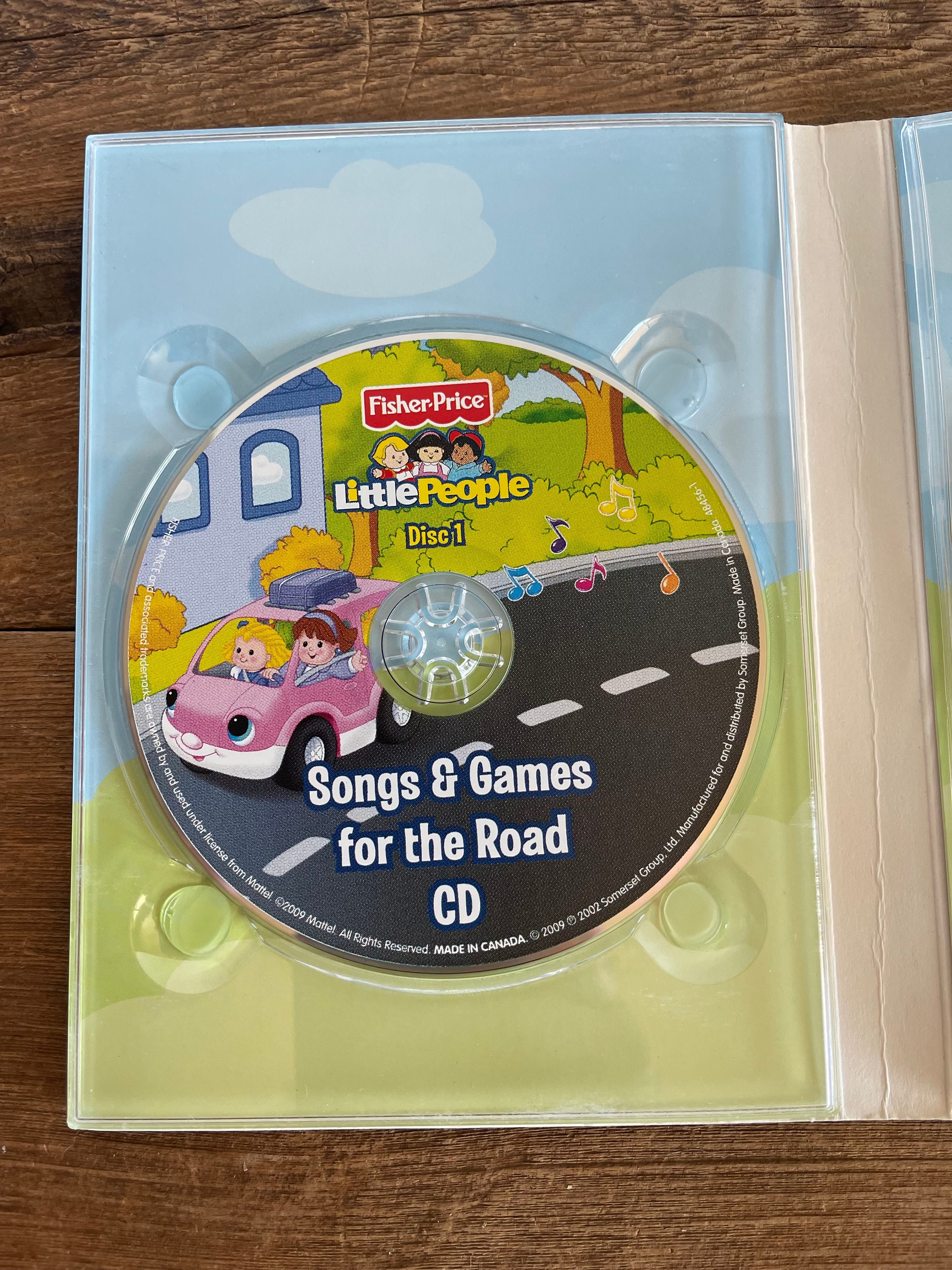 Fisher Price Little People CD and DVD Set // Road Trip Fun // Sing ...