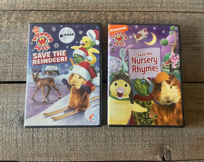 Wonder Pets Dvds // You Choose // Save the Nursery Rhyme! or Save the ...