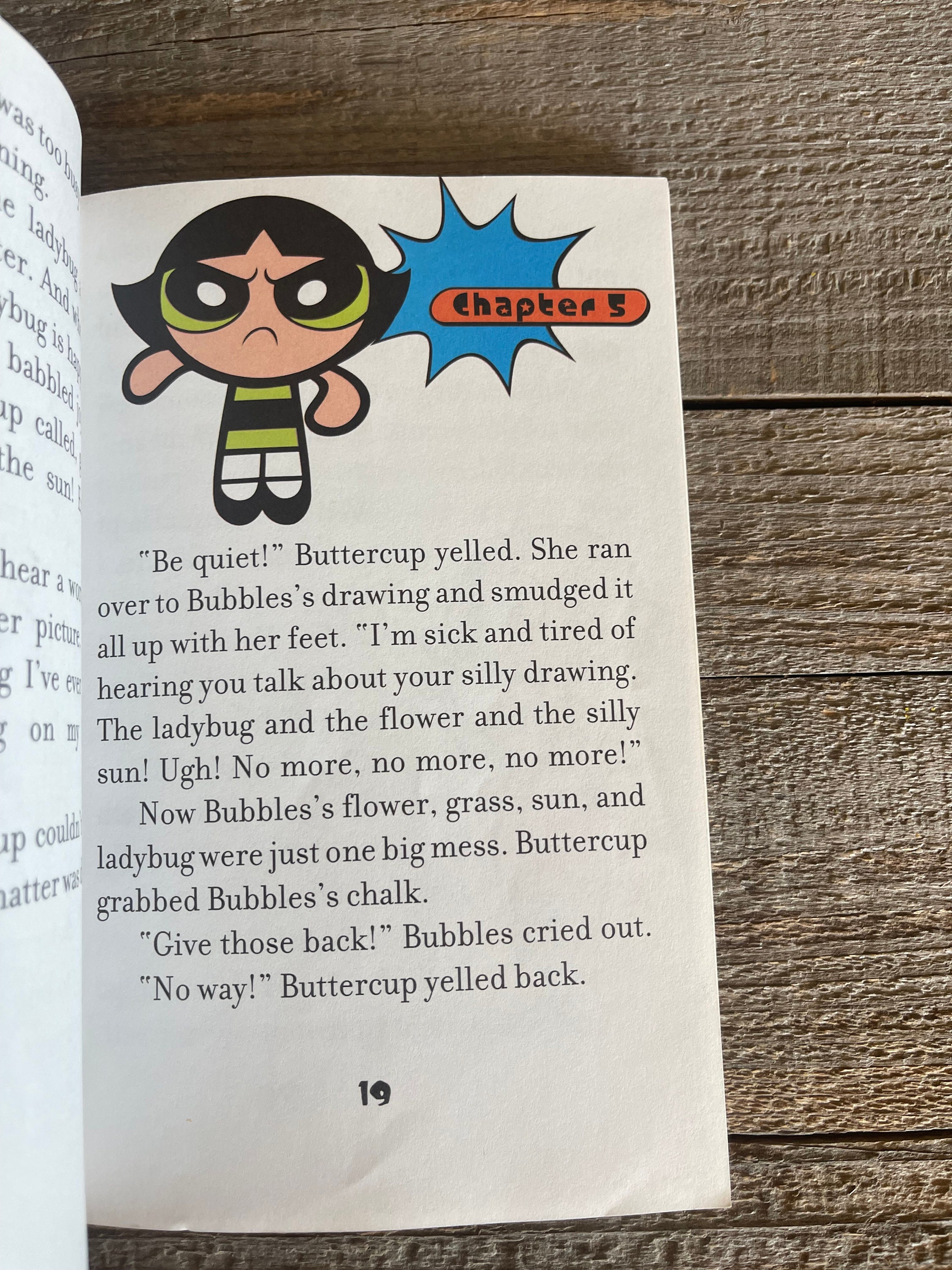 The Powerpuff Girls Chapter Book // Book 2 All Chalked up // - Etsy