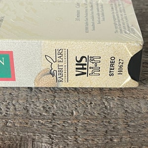 Rabbit Ears Storybook Classics SEALED 1988 VHS // Jack Nicholson // How ...