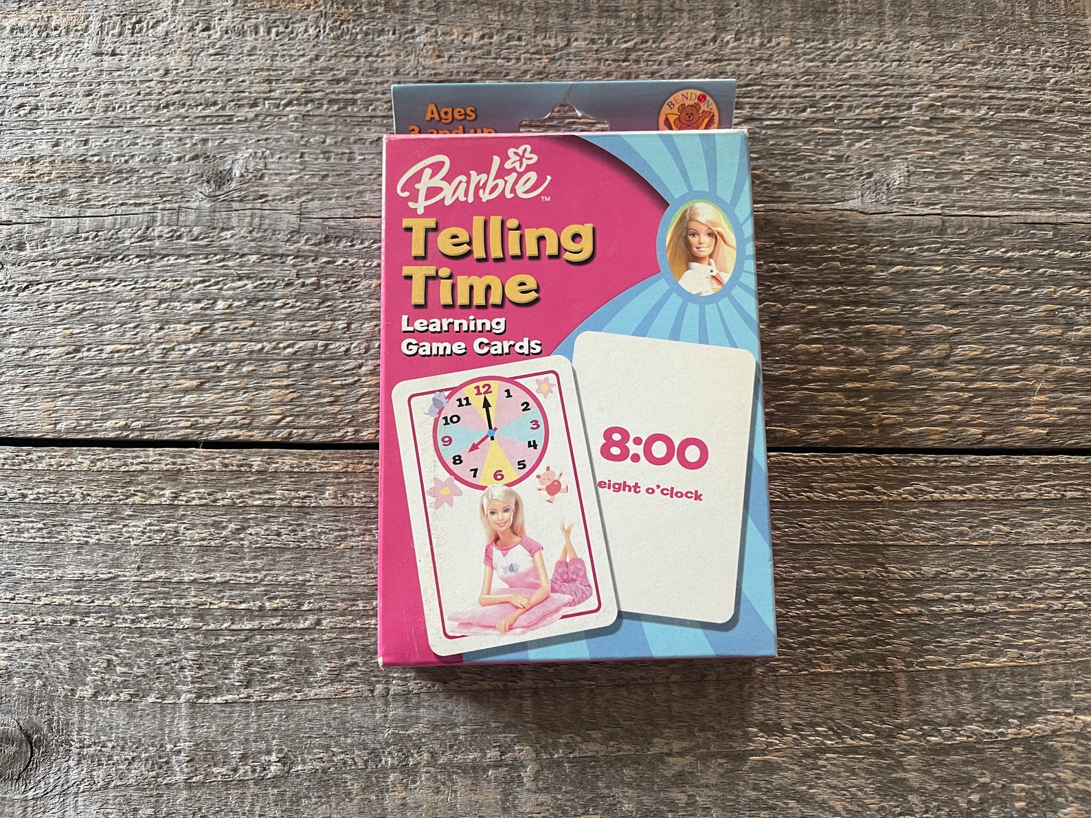 Barbie Telling Time Learning Game Cards // 2004 Mattel // - Etsy Canada