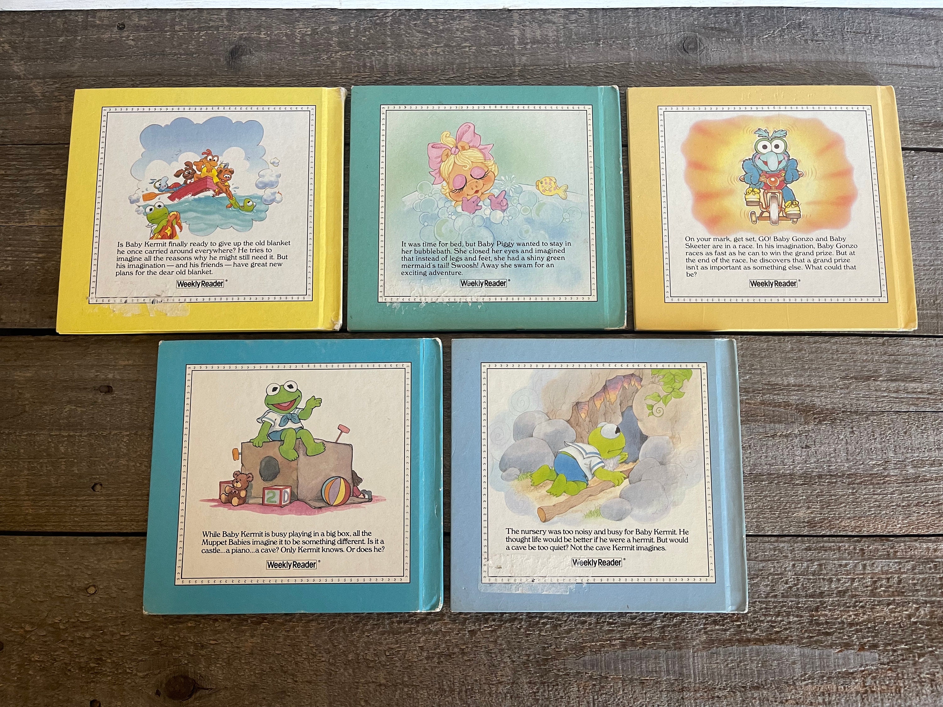 Vintage Muppet Babies Books // You Choose // 1980's Weekly Reader Books ...