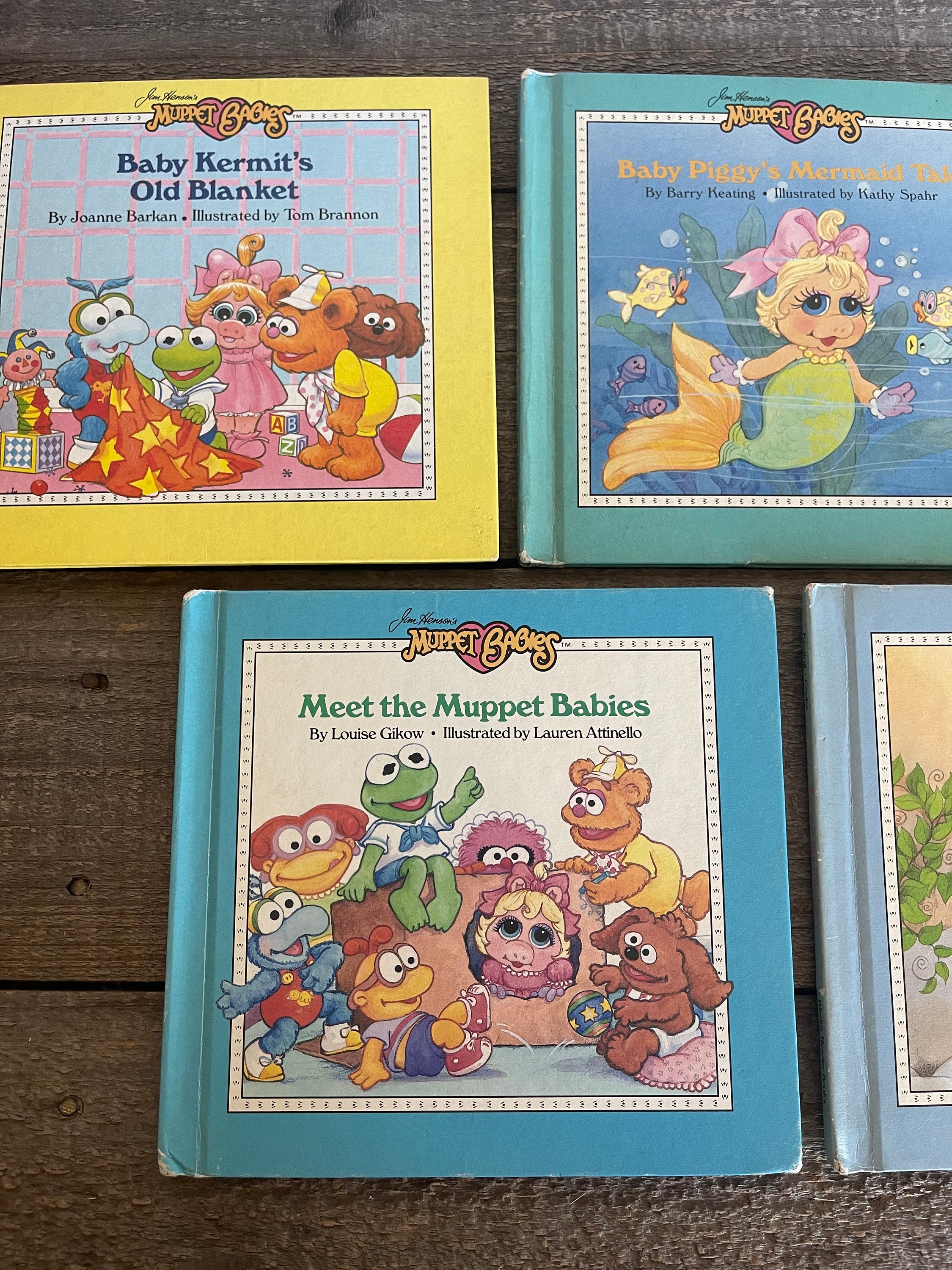 Vintage Muppet Babies Books // You Choose // 1980's Weekly Reader Books ...