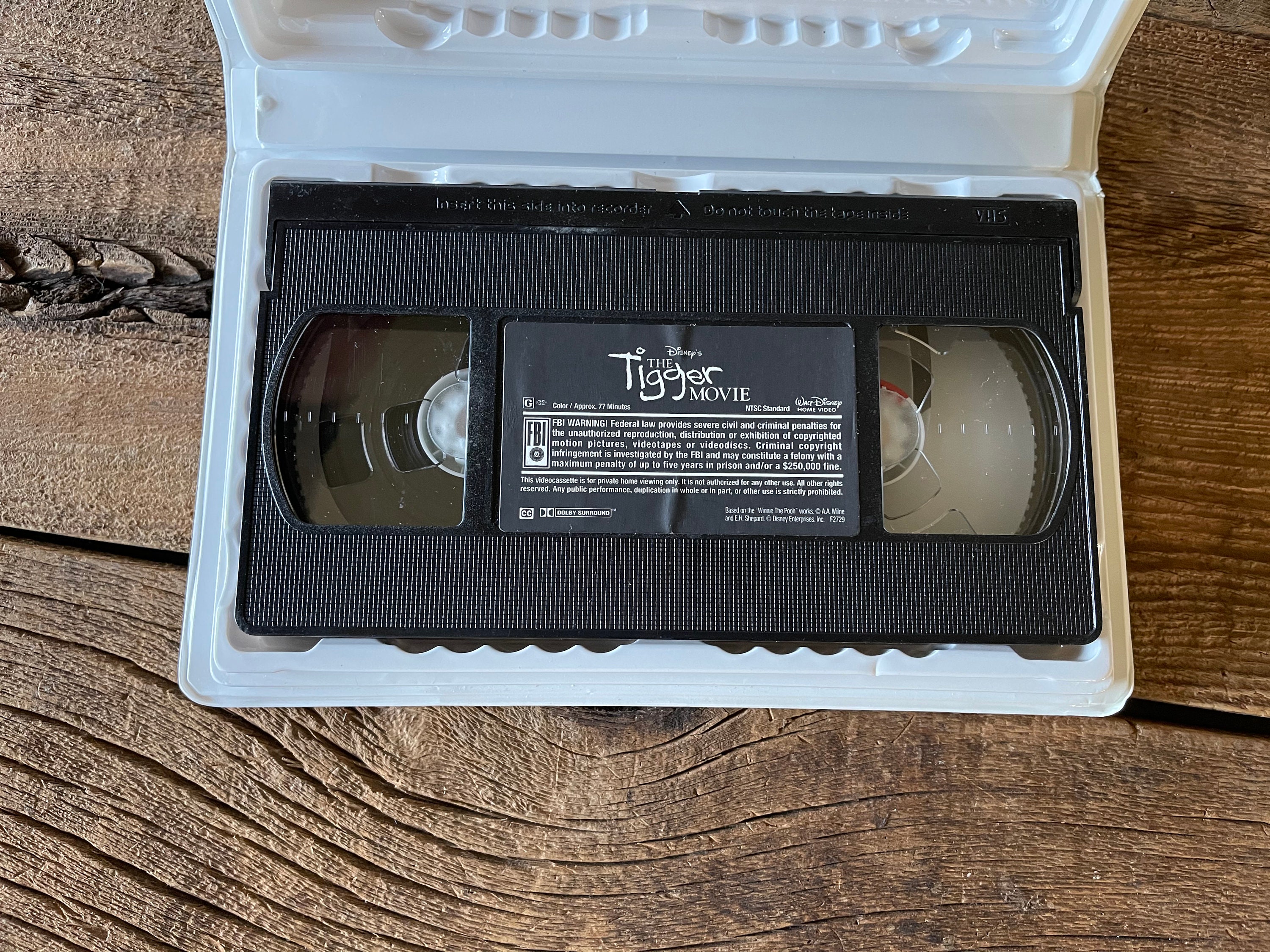 The Tigger Movie // Walt Disney // Vintage VHS Movie // 2000 - Etsy ...