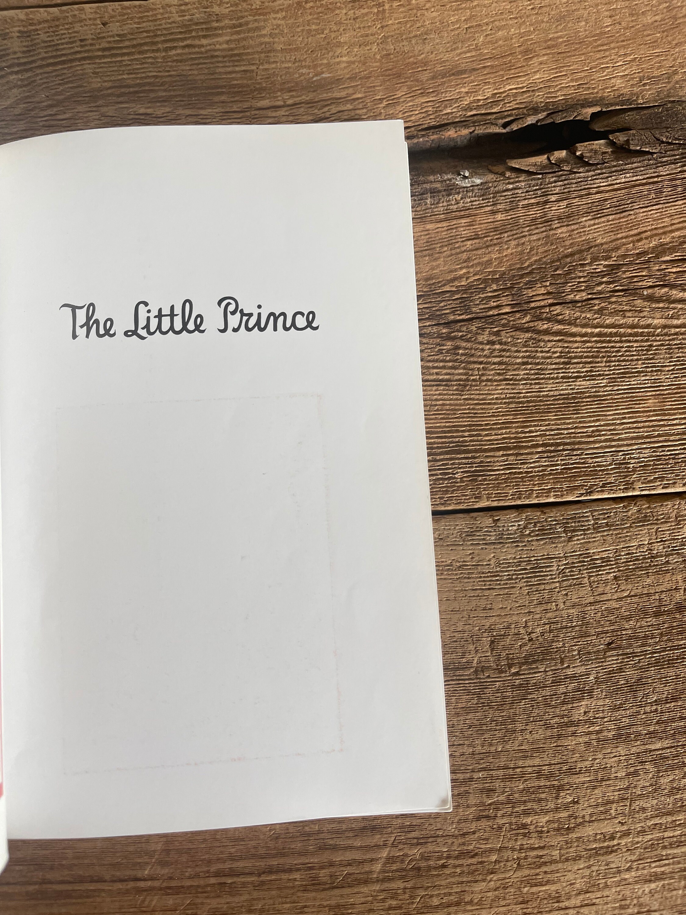 The Little Prince // Written and Illustrated by Antoine De - Etsy