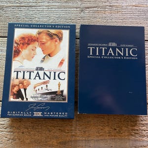 Titanic Special Collector's Edition DVD Set - 3 Disc (2005) - Etsy