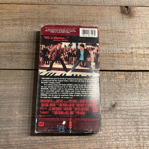 Big (VHS, 1988) Tom Hanks, Josh Baskin // Twentieth Century Fox // Good ...