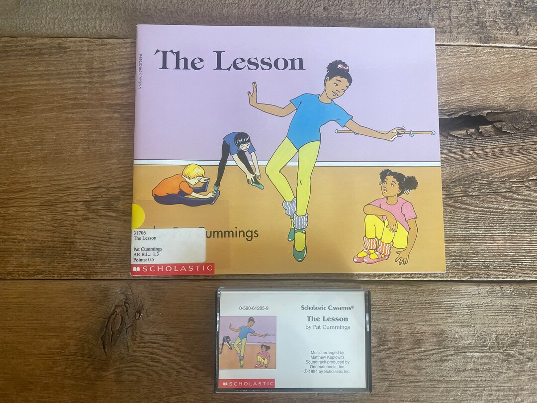 The Lesson // Pat Cummings // Vintage Scholastic Book & Cassette Tape ...
