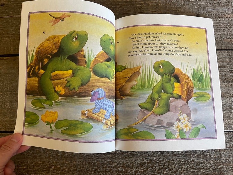 Franklin Wants A Pet // Paulette Bourgeois // Vintage Scholastic Book ...