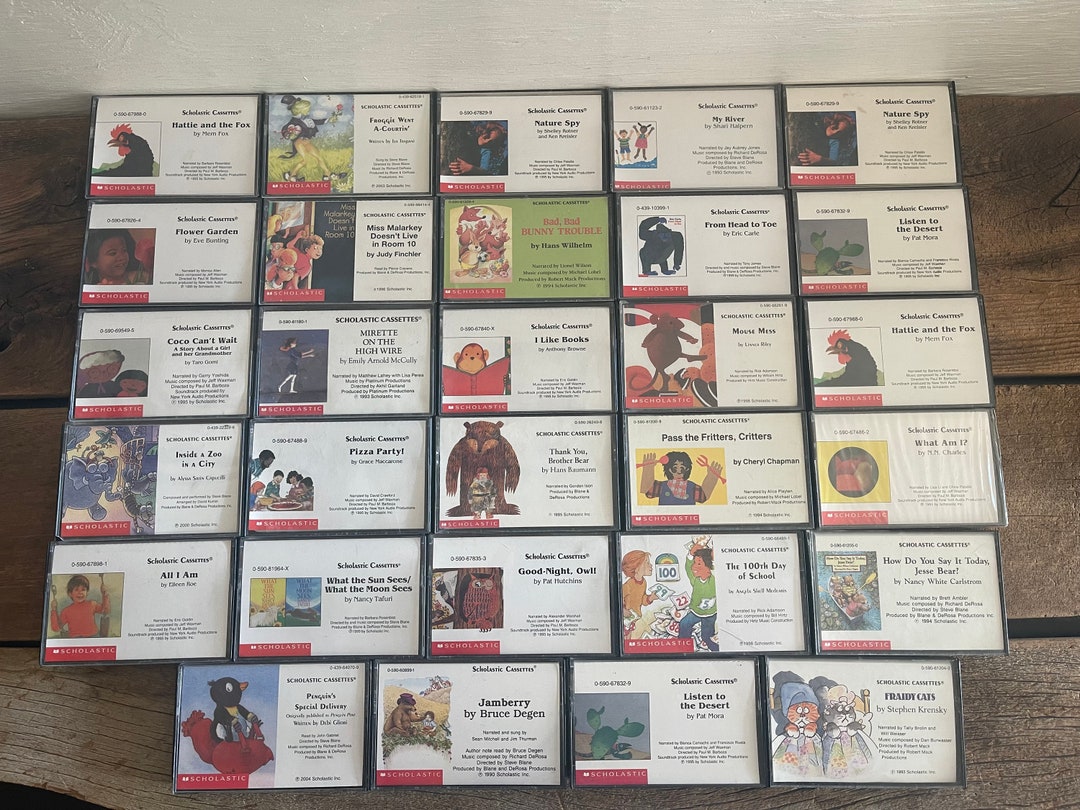 Vintage Scholastic Cassettes: Children's Read Along Tape - Etsy