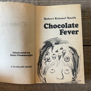 Chocolate Fever // Robert Kimmel Smith // Dell Yearling Book - Etsy