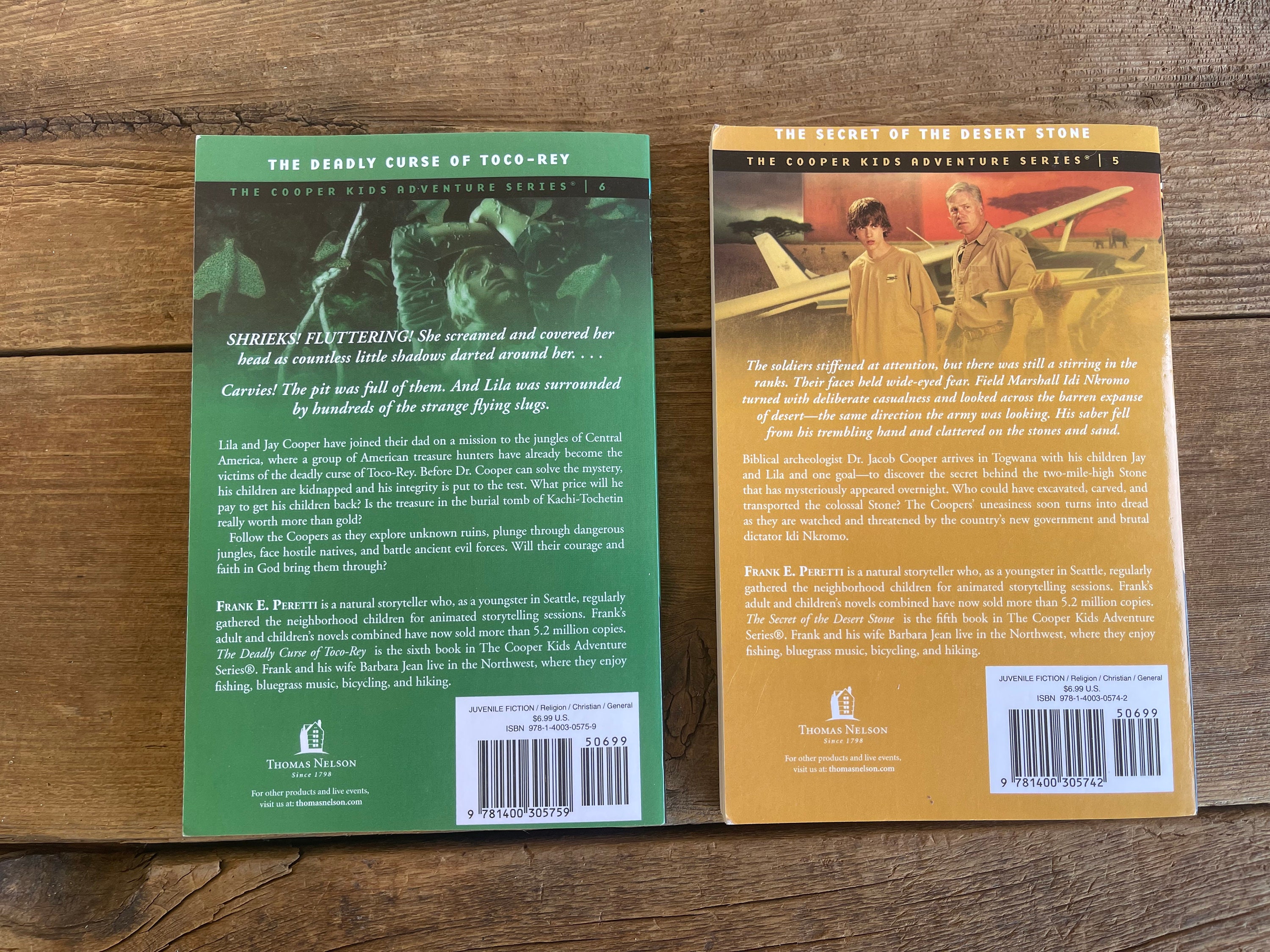 The Cooper Kids Adventure Series Books by Frank E. Peretti // Books 5 ...