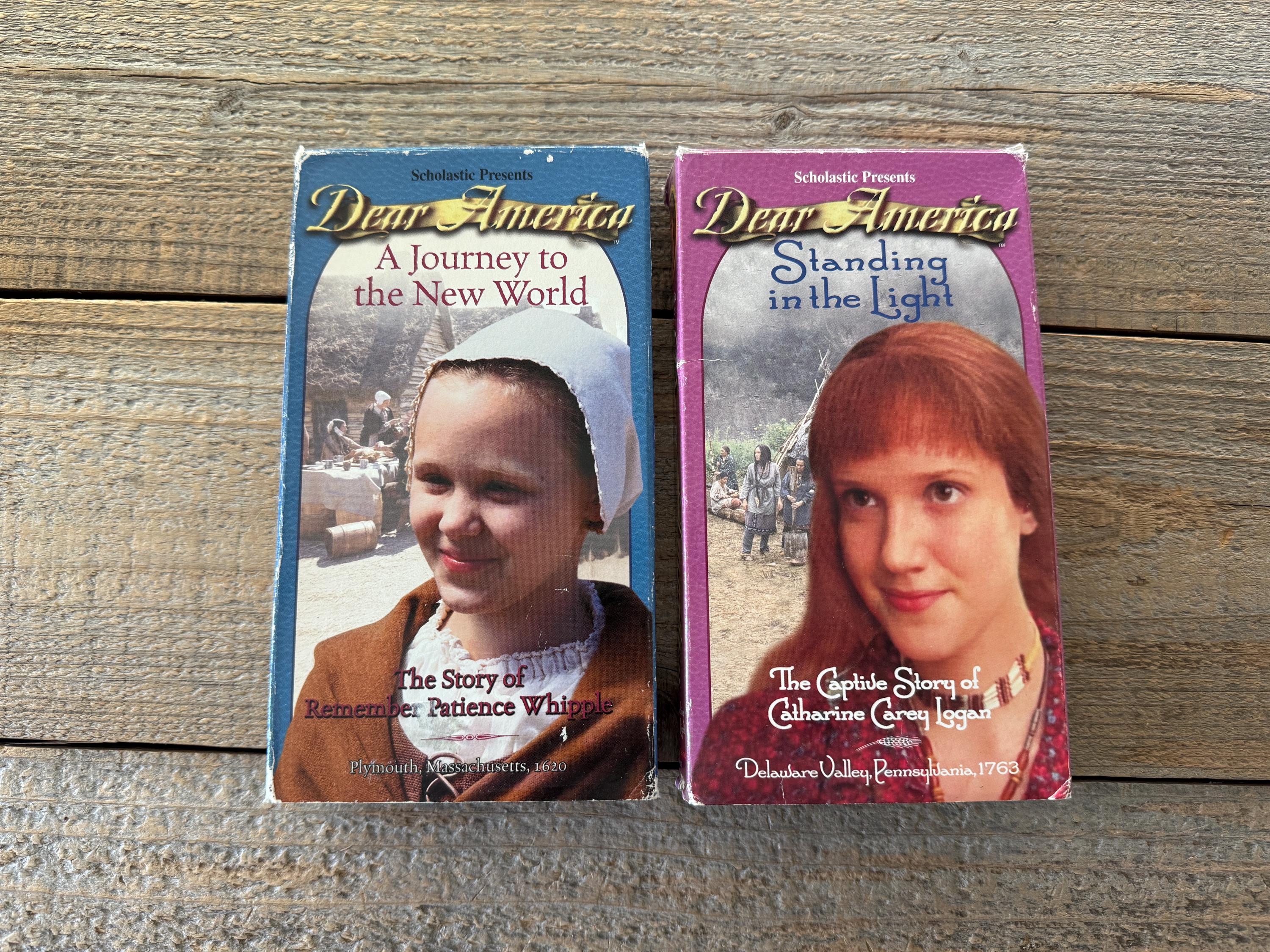 Dear America VHS Movie: Scholastic 1999 - Choose Your Title - Etsy