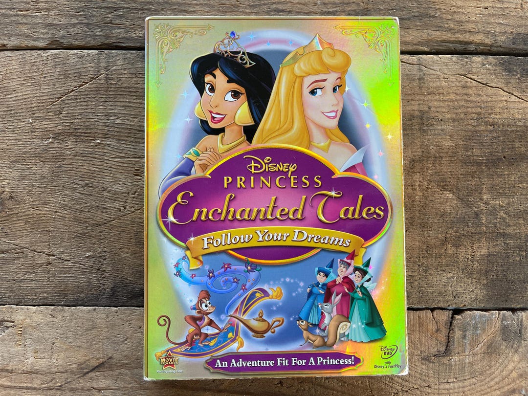 Disney Princess Enchanted Tales DVD // Follow Your Dreams // Sleeping ...