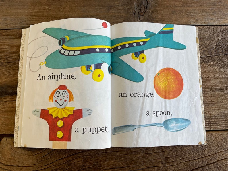 My Little Golden Word Book // 1968 | Etsy