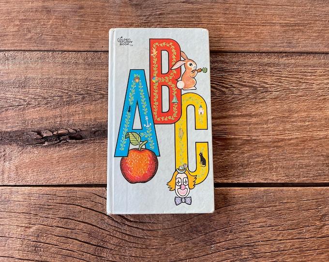 ABC * A Golden Sturdy Book * Helen Federico * Golden Press * 1969 ...