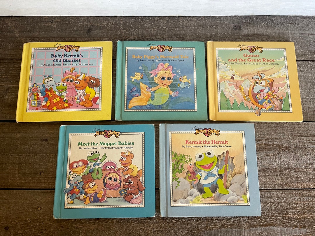 Vintage Muppet Babies Books // You Choose // 1980's Weekly Reader Books ...