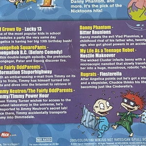 Nick Picks 1 DVD // 2005 Nickelodeon TV Shows // Spongebob, Fairy ...