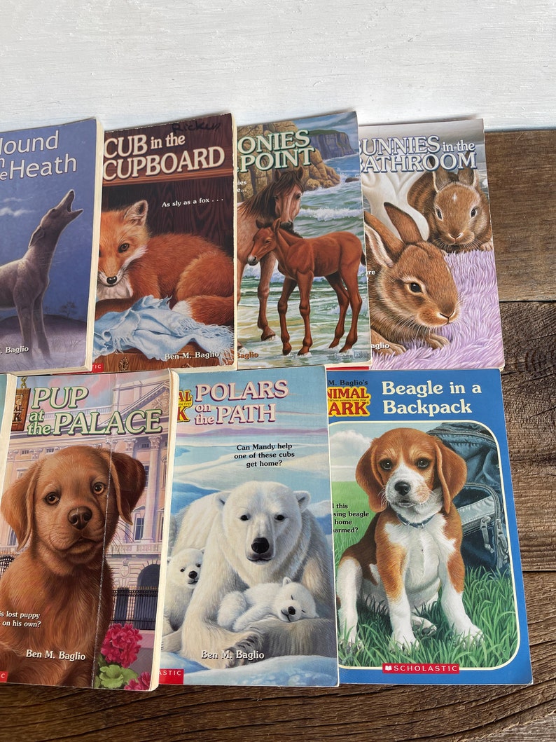 Animal Ark Books // You Choose // Ben M. Baglio // 1990's - Etsy