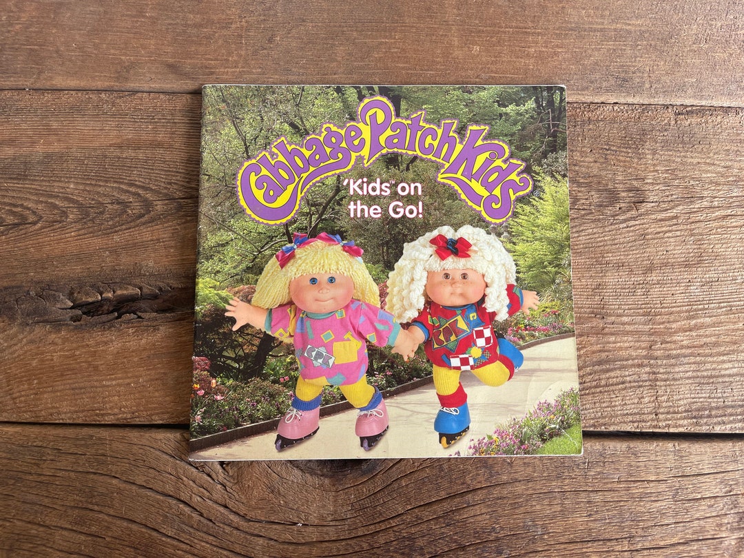 Vintage Cabbage Patch Kids Book, "kids on the Go!" - Etsy Canada