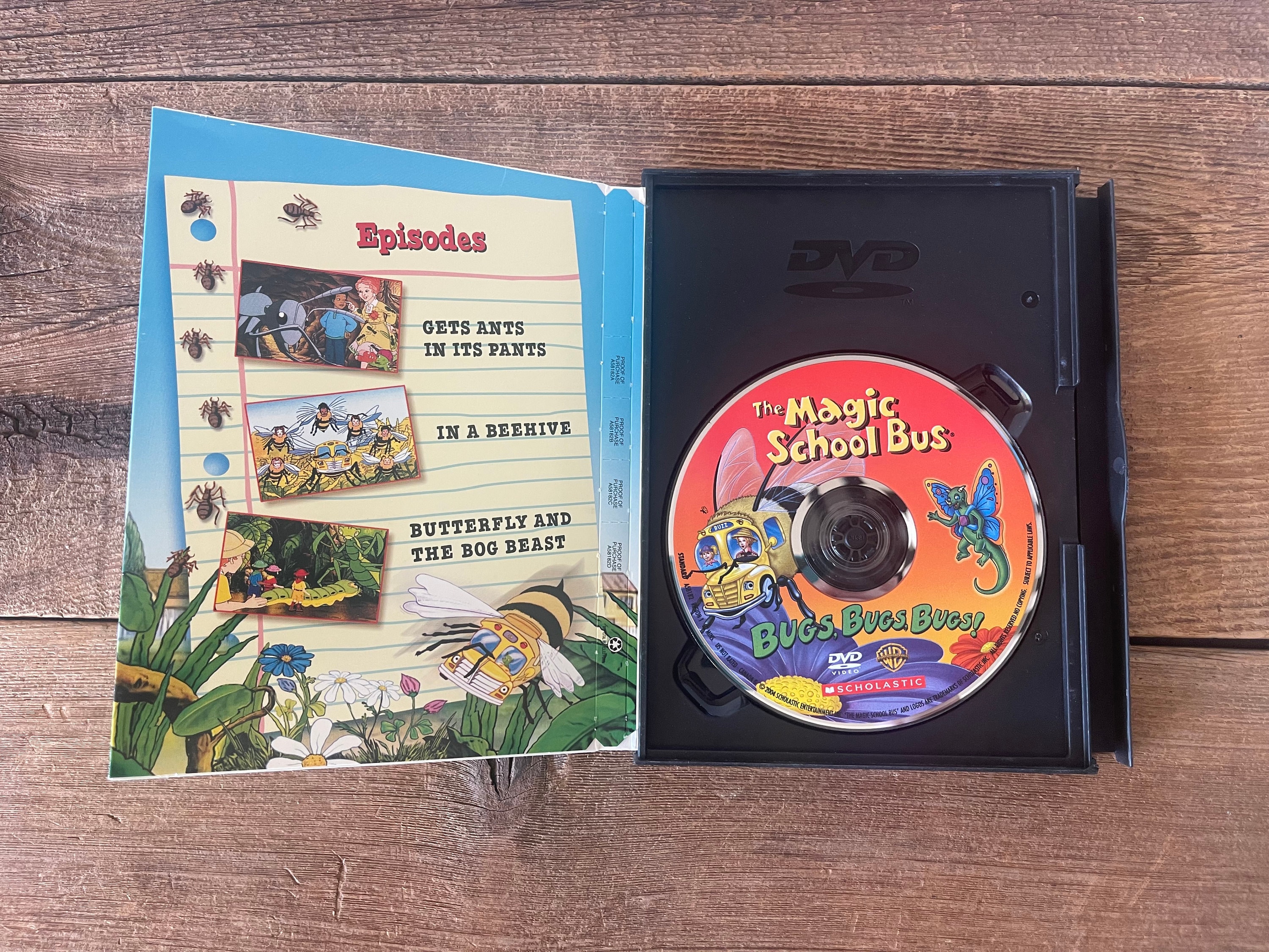 The Magic School Bus DVD // Bugs Bugs Bugs // Scholastic - Etsy Australia