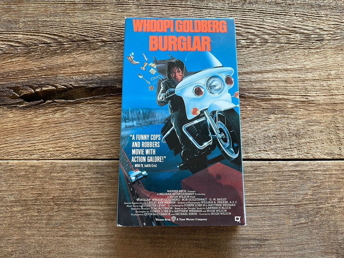 Burglar // Whoopi Goldberg // 1991 VHS Movie Comedy // Rated R - Etsy