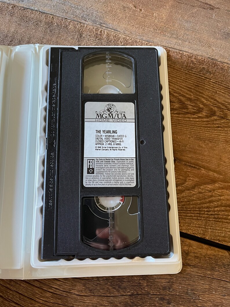 The Yearling // Vintage VHS Movie // 1996 - Etsy