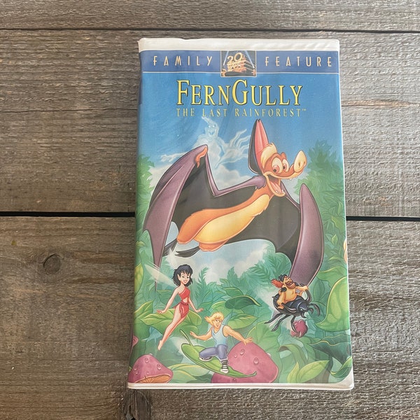 1992 Ferngully Vhs - Etsy