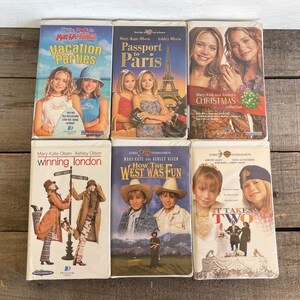 Mary-kate & Ashley Olsen VHS Movies - You Choose - Etsy