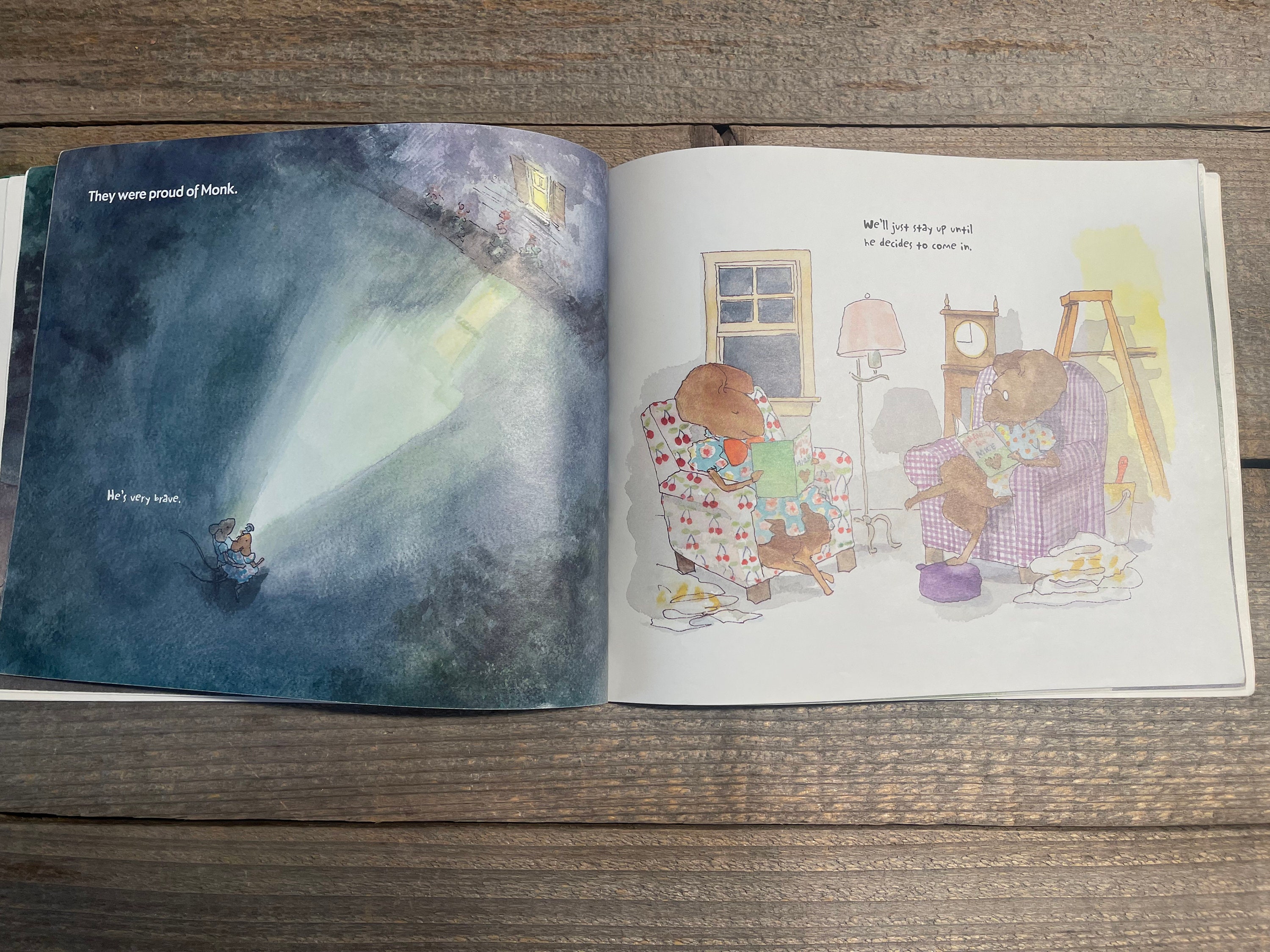 Monk Camps Out // Emily Arnold Mccully // First Scholastic Printing ...