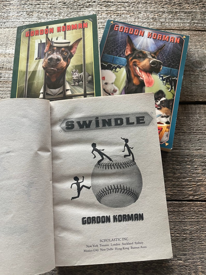 Gordon Korman Swindle Series Books // You Choose // Swindle, Framed ...