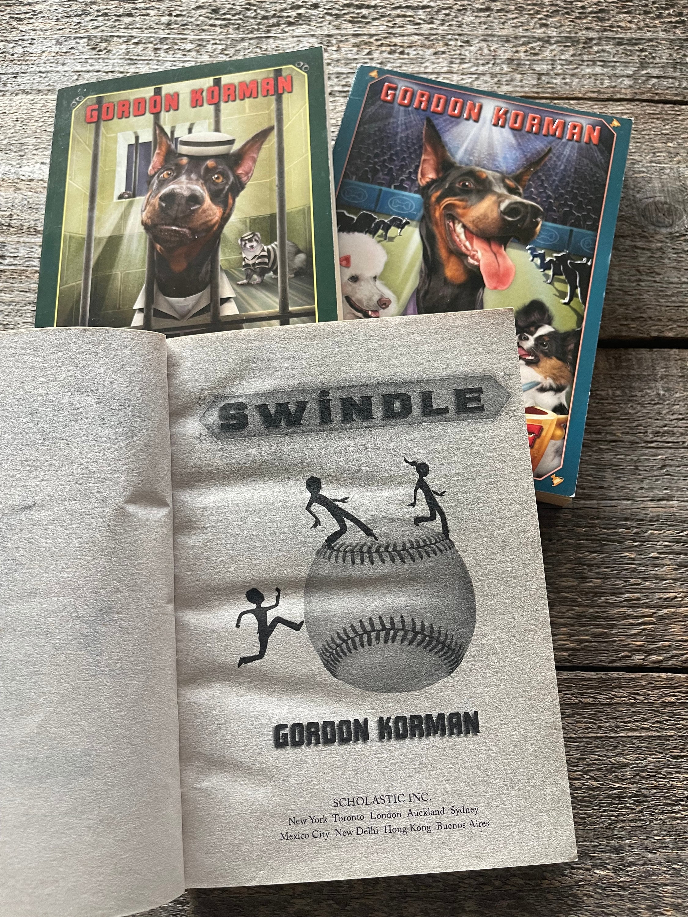 Gordon Korman Swindle Series Books // You Choose // Swindle, Framed ...