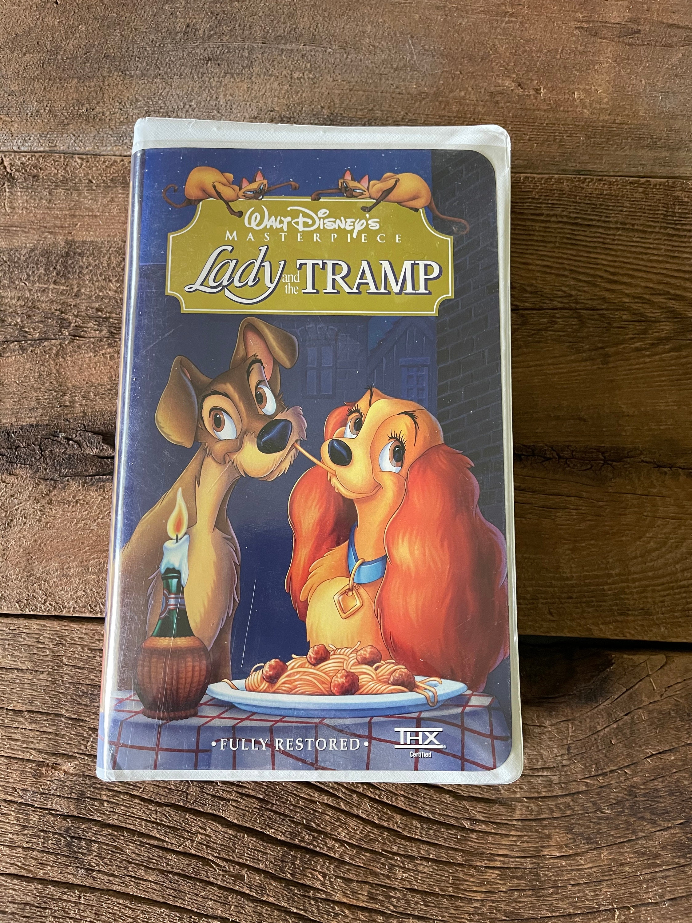 Vintage Lady and the Tramp VHS Movies - Etsy