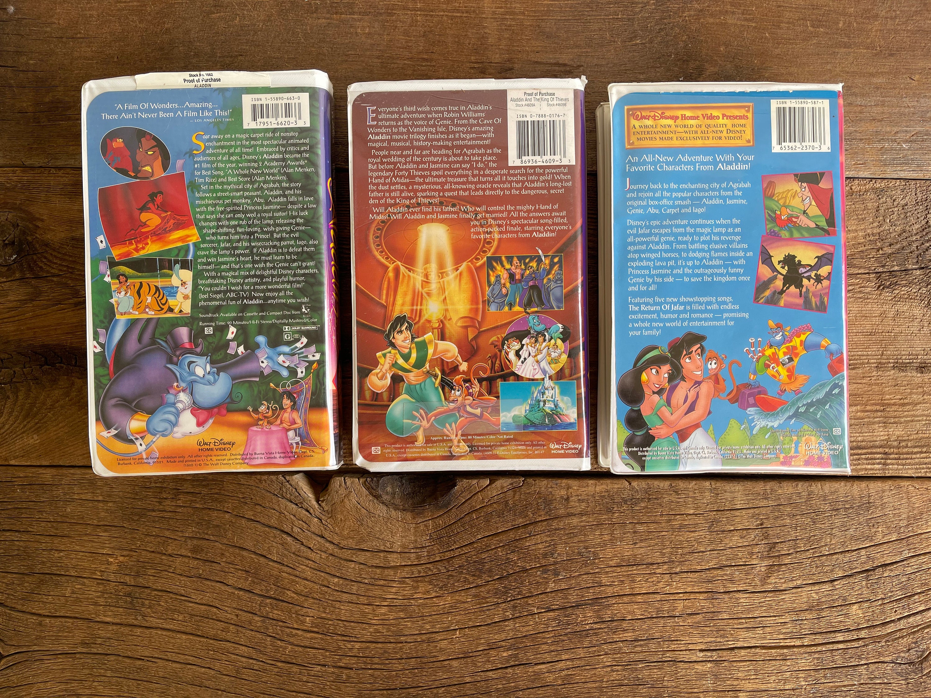 Aladdin Vhs