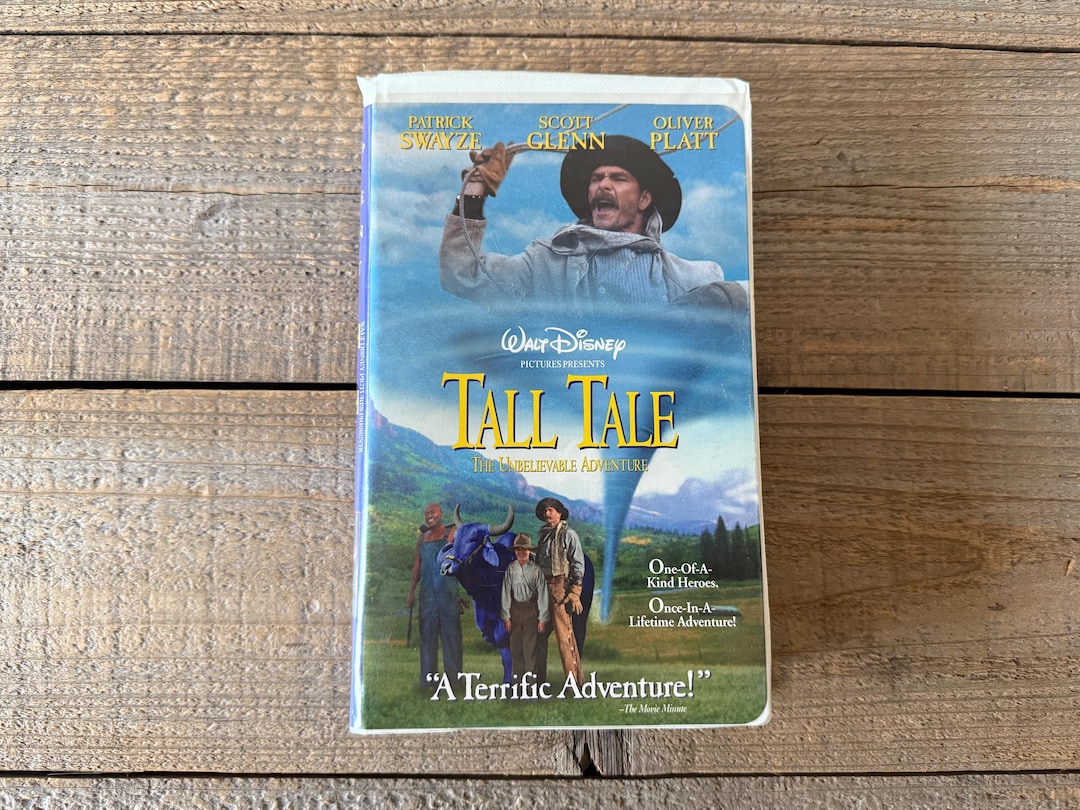 Tall Tale // 1995 Walt Disney Movie // VHS Video Tape Clamshell ...